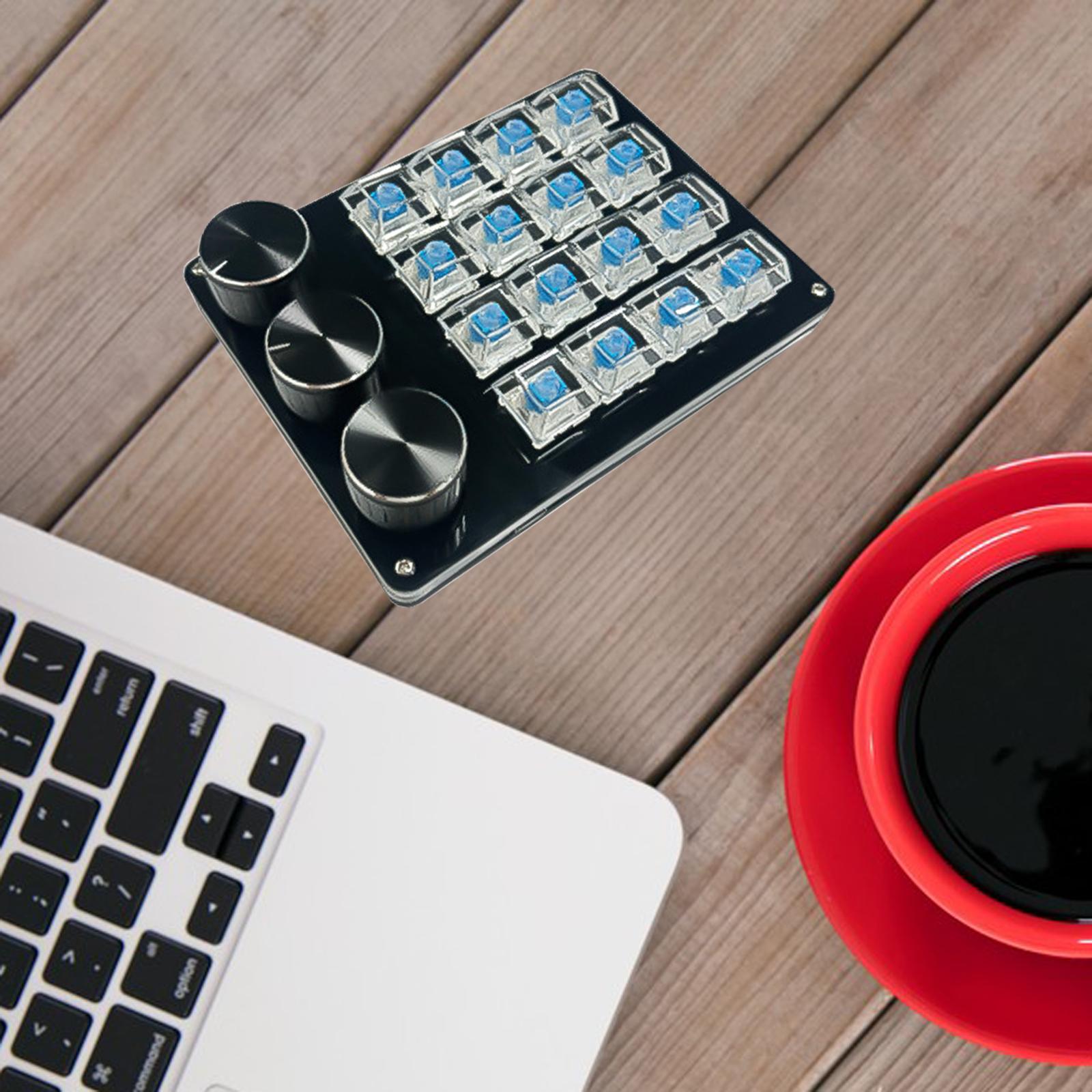 PETSOLA Wired Keyboard Computer Keyboard Versatile Portable Keypad ...