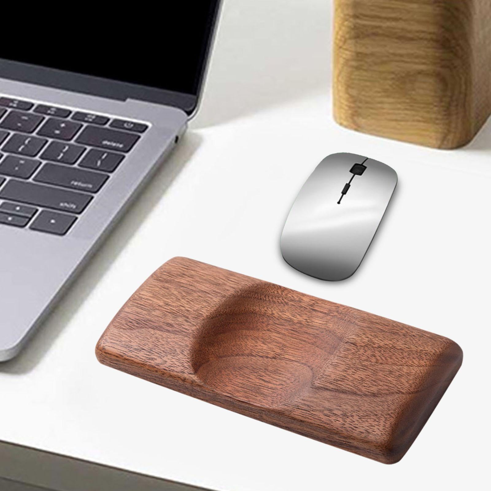 PETSOLA Wrist Rest for Mouse,Mouse Wrist Pad,Wooden,Ergonomic,Wrist ...