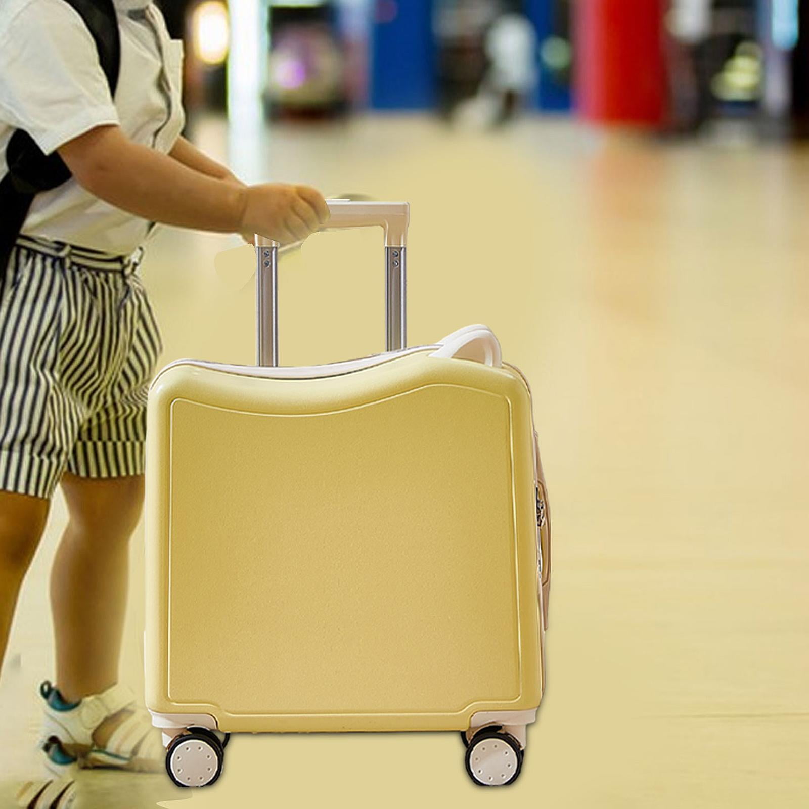 PETSOLA on Suitcase Carry on Size Quiet Gift Trolley Luggage Road ...