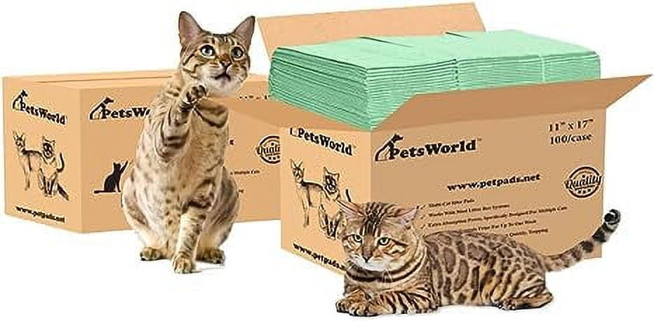 PETSWORLD Multi Cat Pad Refills for Cats Breeze Litter System, Ultra ...