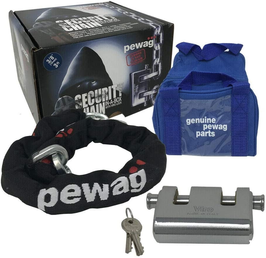 PEWAG 10mm (3/8") x 3ft Anti-Cut Security Kit w/ VIRO Lock - Walmart.com