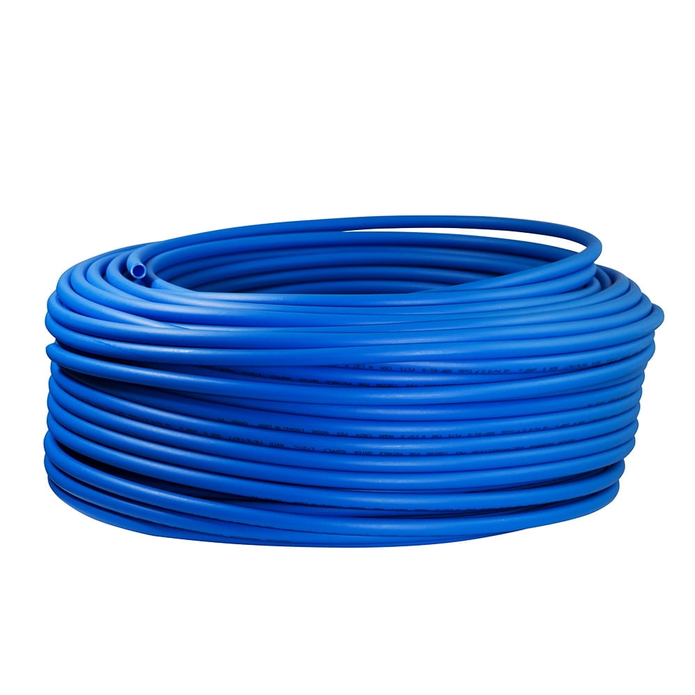 PEX-A Pipe 1/2 In x 1000 Ft, Blue Tubing for Cold Water Plumbing ...