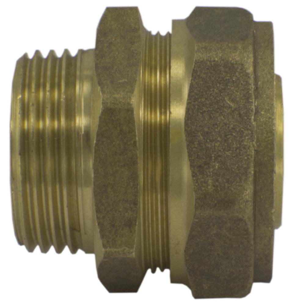 PEX-AL-PEX Fitting 16mm Compression x 1/2" Male NPT - Walmart.com