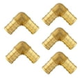 PEX Fittings,Elbow 90 Degree, Brass Crimp Fittings, for PEX Tubing Pipe ...