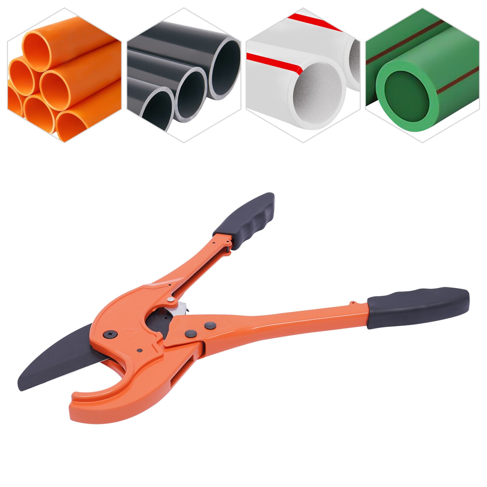 PEX PVC PPR Cutter 20-75mm (7/9-2 7/8'') Heavy Ratchet Pipe Cutter ...