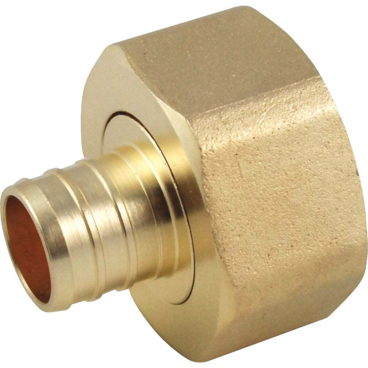 SharkBite Barb Female Swivel Adapter PEX Adapter - Brass - 3/4 In. x 1 ...
