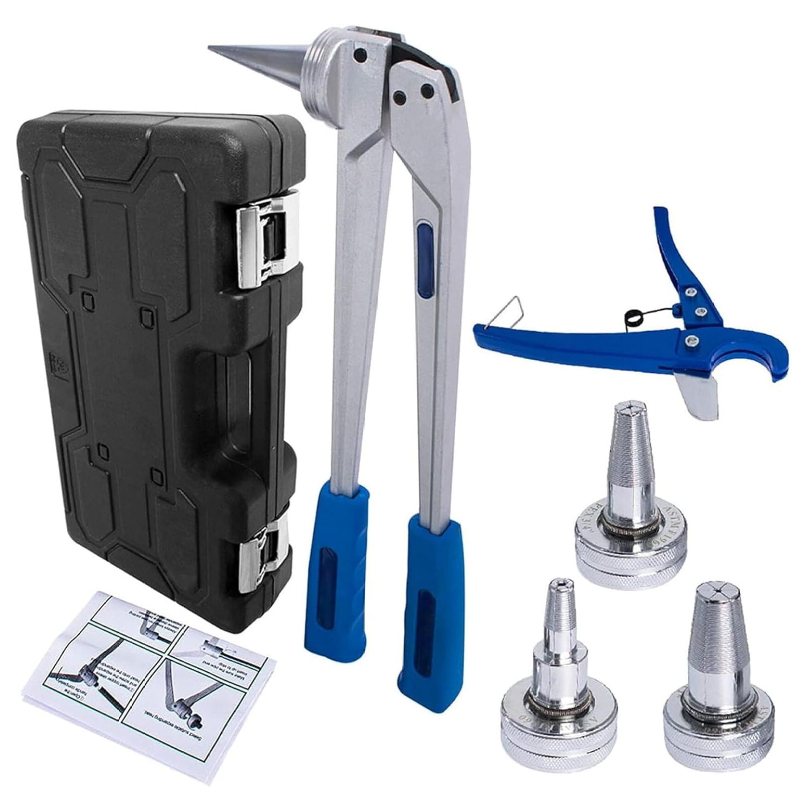 PEX Tube Expansion Tool Kit Meets F1960 Standard with 1/2inch 3/4inch ...