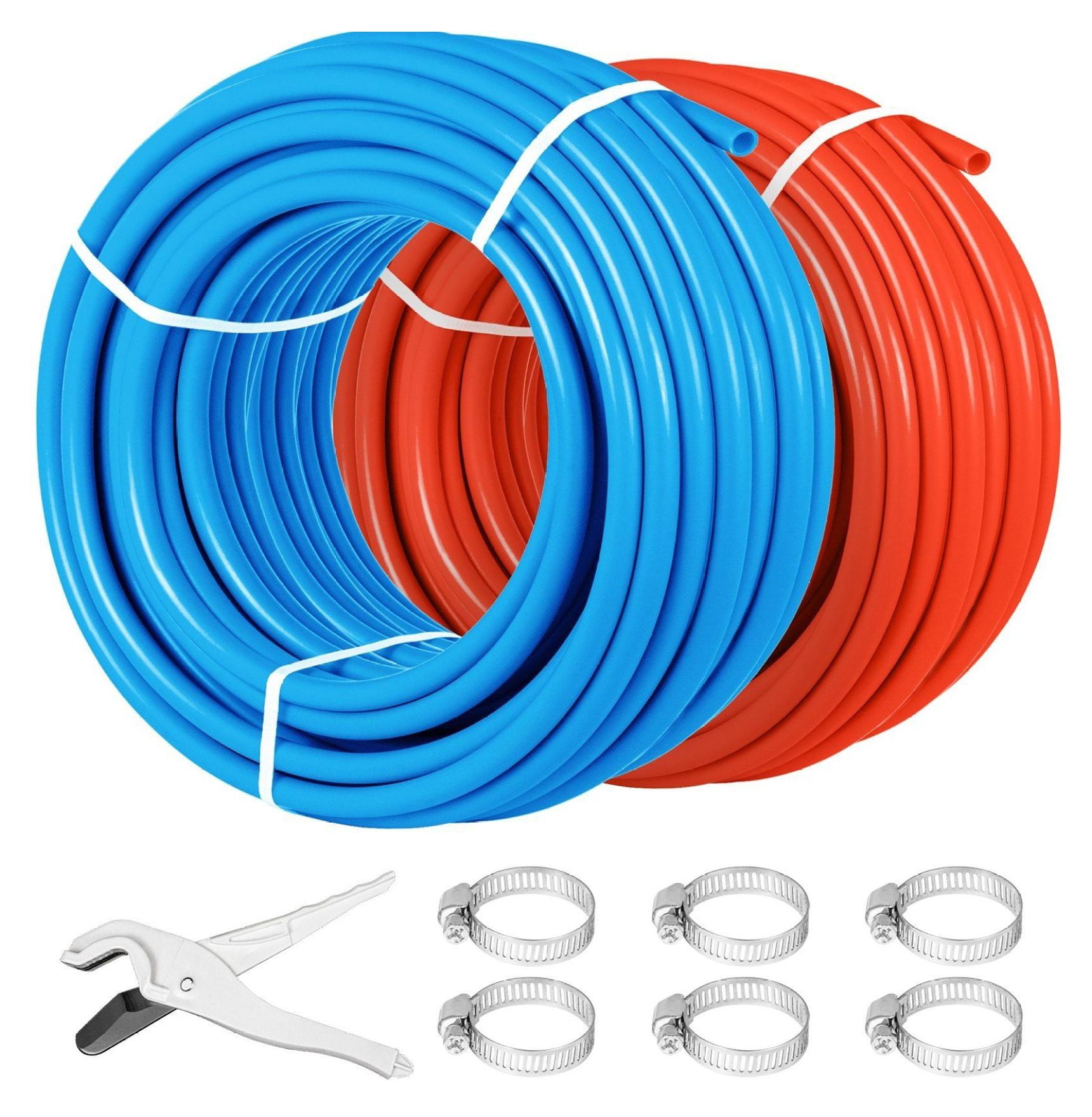PEX Tubing Oxygen Barrier - 2 Rolls of 1/2 Inch X 300 Feet Tube Coil ...