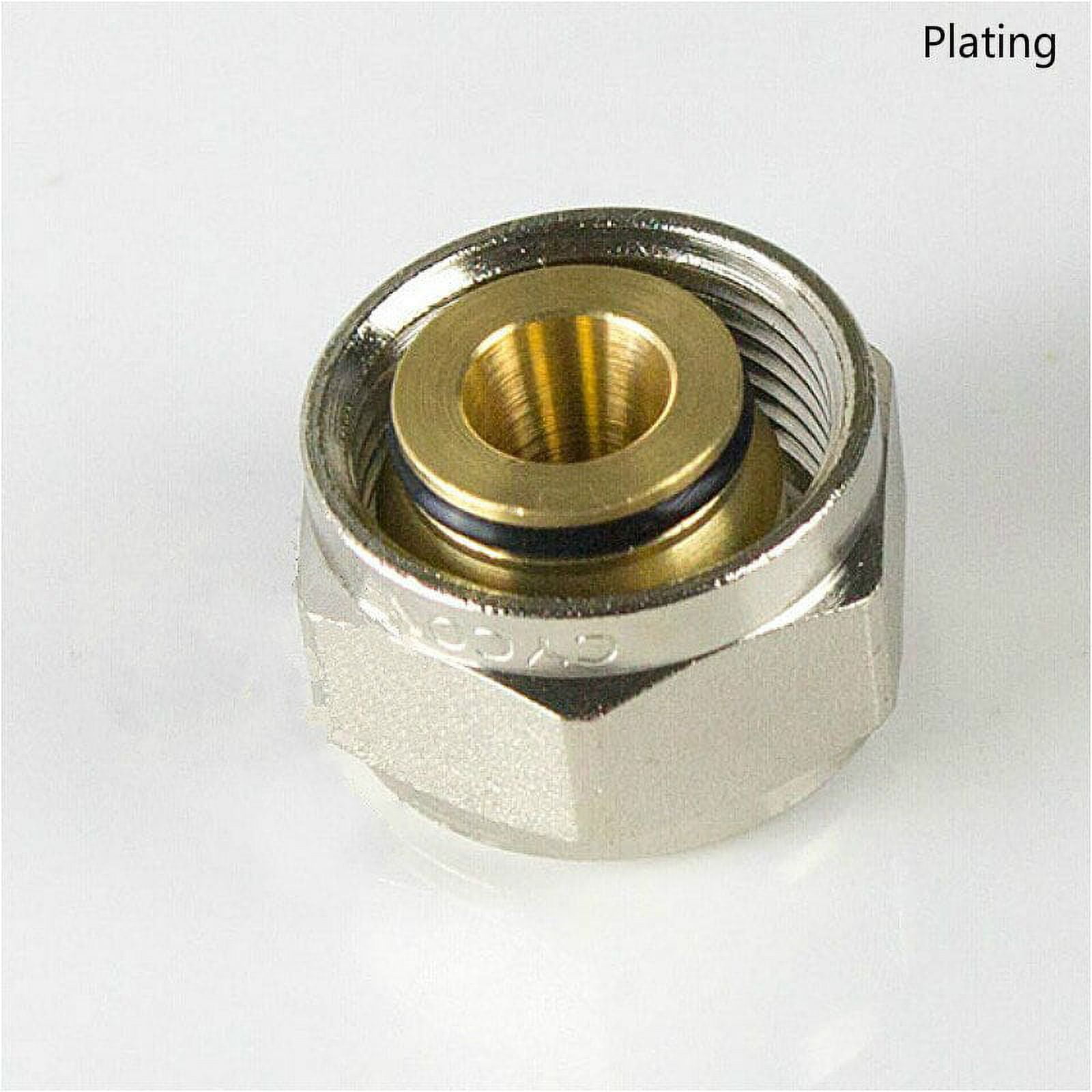 PEX tube garden copper joint 3/4 1/2 pipe brass universal connector ...