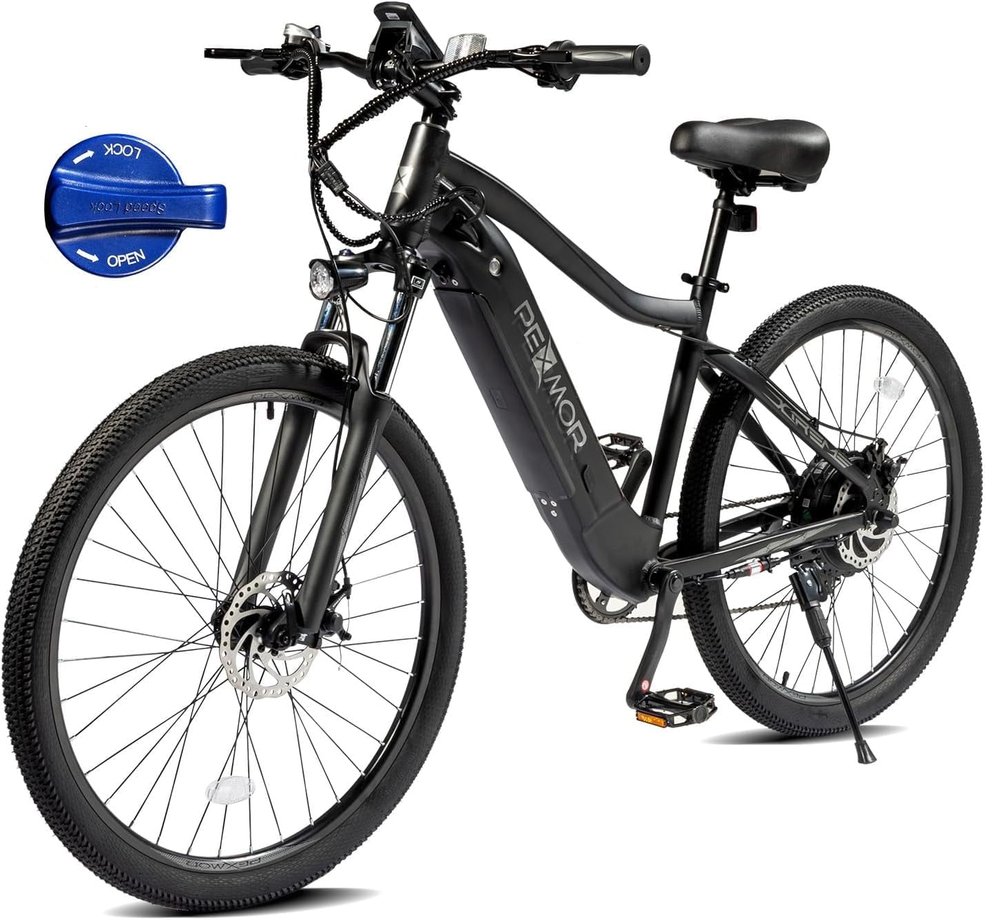 PEXMOR 27.5" Electric Mountain Bicycle, 750W Motor, 48V 14AH Battery ...