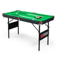 PEXMOR 4.5ft Foldable Pool Table, Portable for Kids & Adults, Indoor ...
