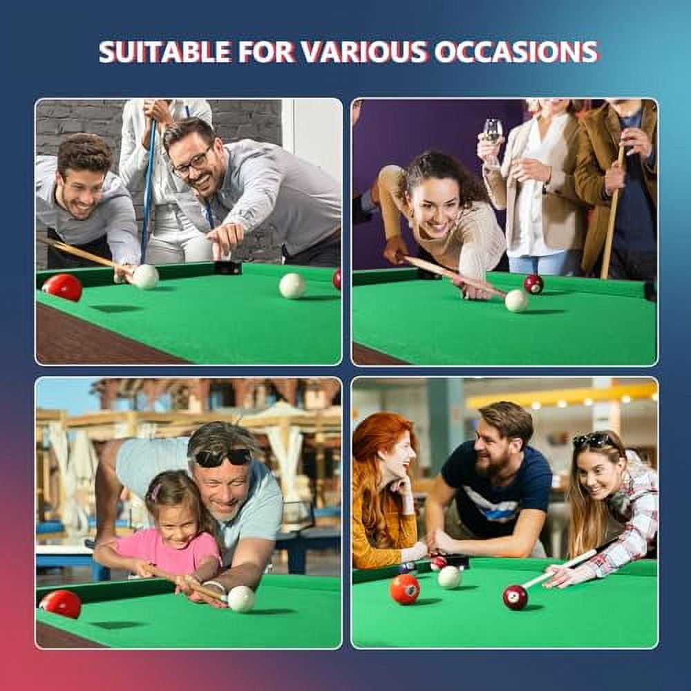 PEXMOR 48" Pool Table, Billiard Game Table for Kids and Adults, Mini ...