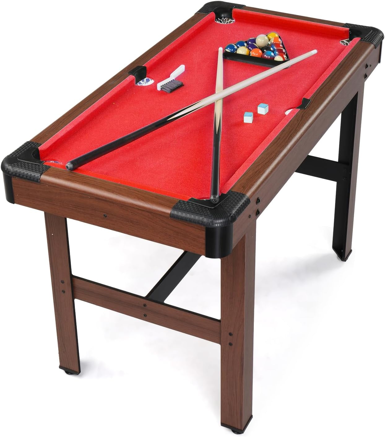 PEXMOR 48" Pool Table, Billiard Game Table for Kids and Adults, Mini ...