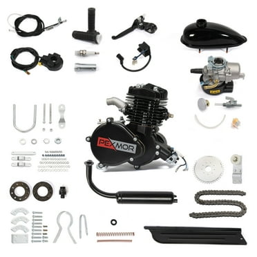 Ktaxon 80cc Bike Bicycle Motorized 2 Stroke Petrol Gas Motor Engine Kit ...