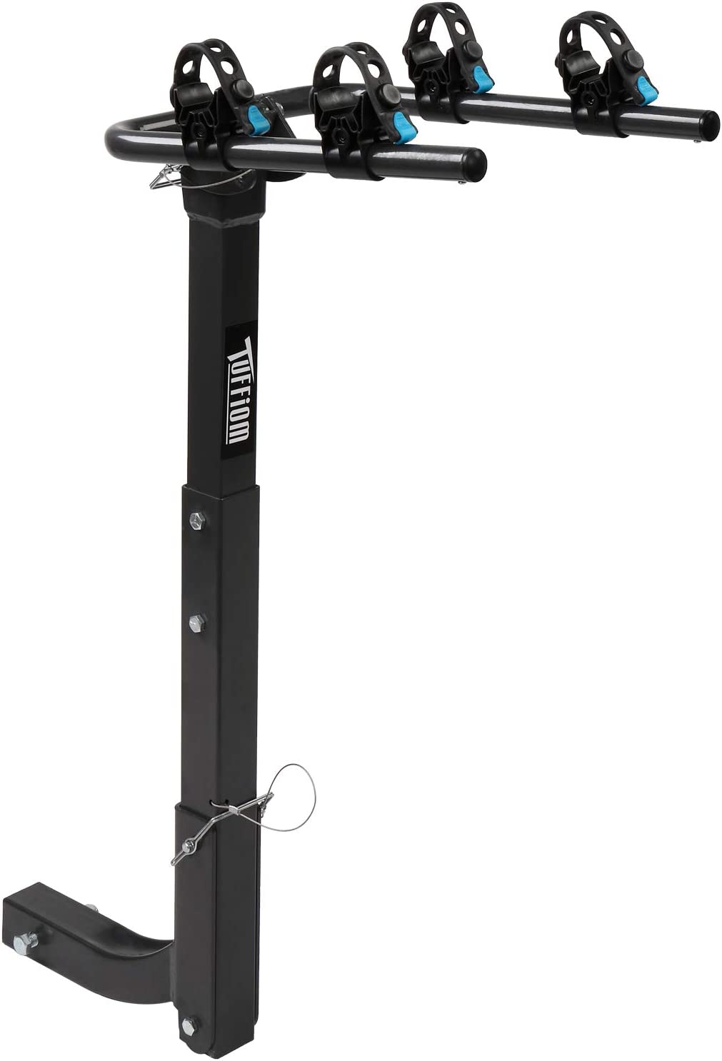 PEXMOR 2-Bike Hitch Mount Rack with Stabilizer for Car SUV, Truck ...