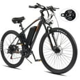 "PEXMOR 27.5"" Electric Commuter Bike, 500W 48V 13AH, Pedal Assist Electric Bicycle with Shimano ...