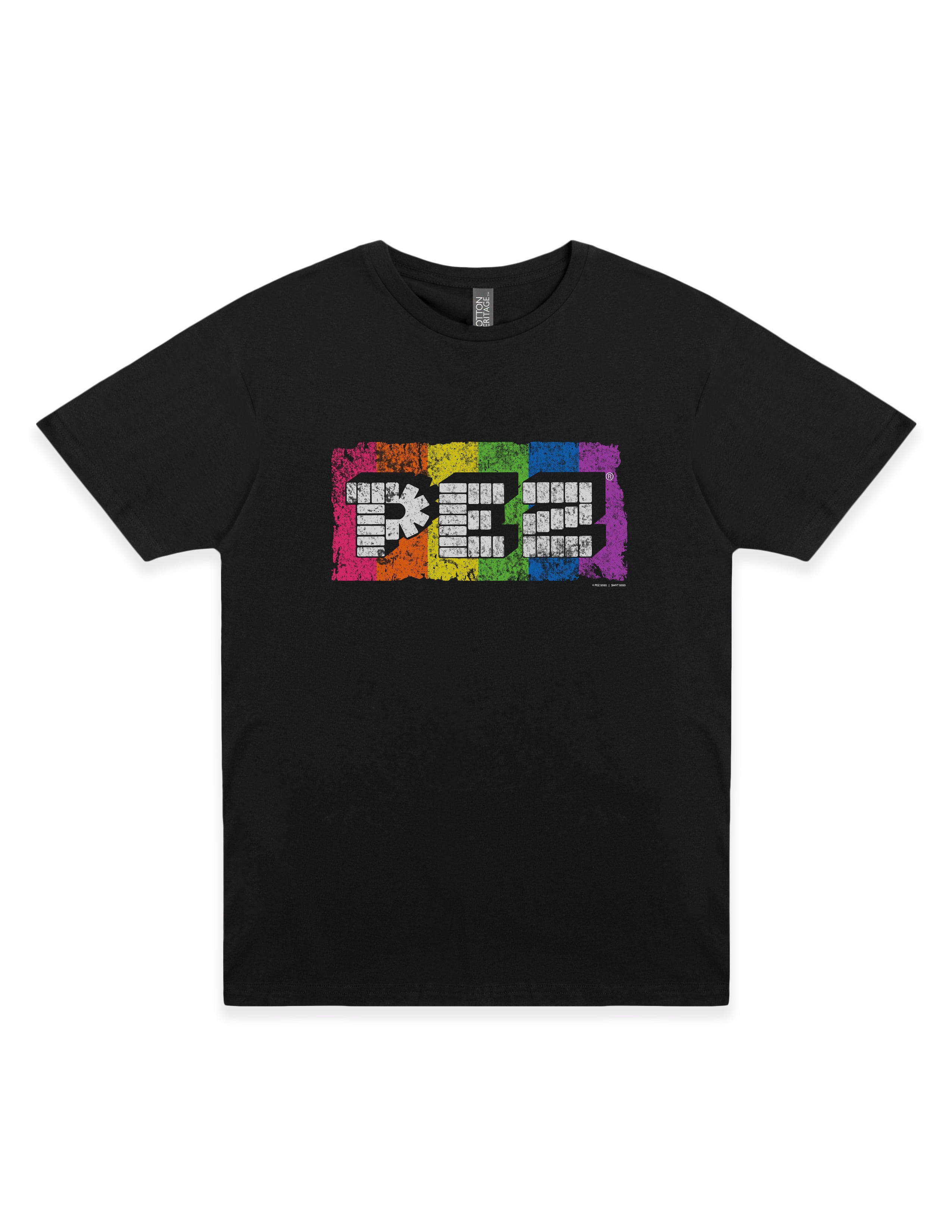 PEZ® 80s Neon Rainbow Tee - Walmart.com