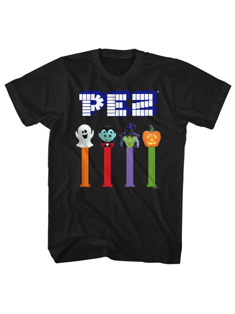 PEZ Brick Candy With Dispensers Halloween Ghost Witch Pumpkin Adult T ...