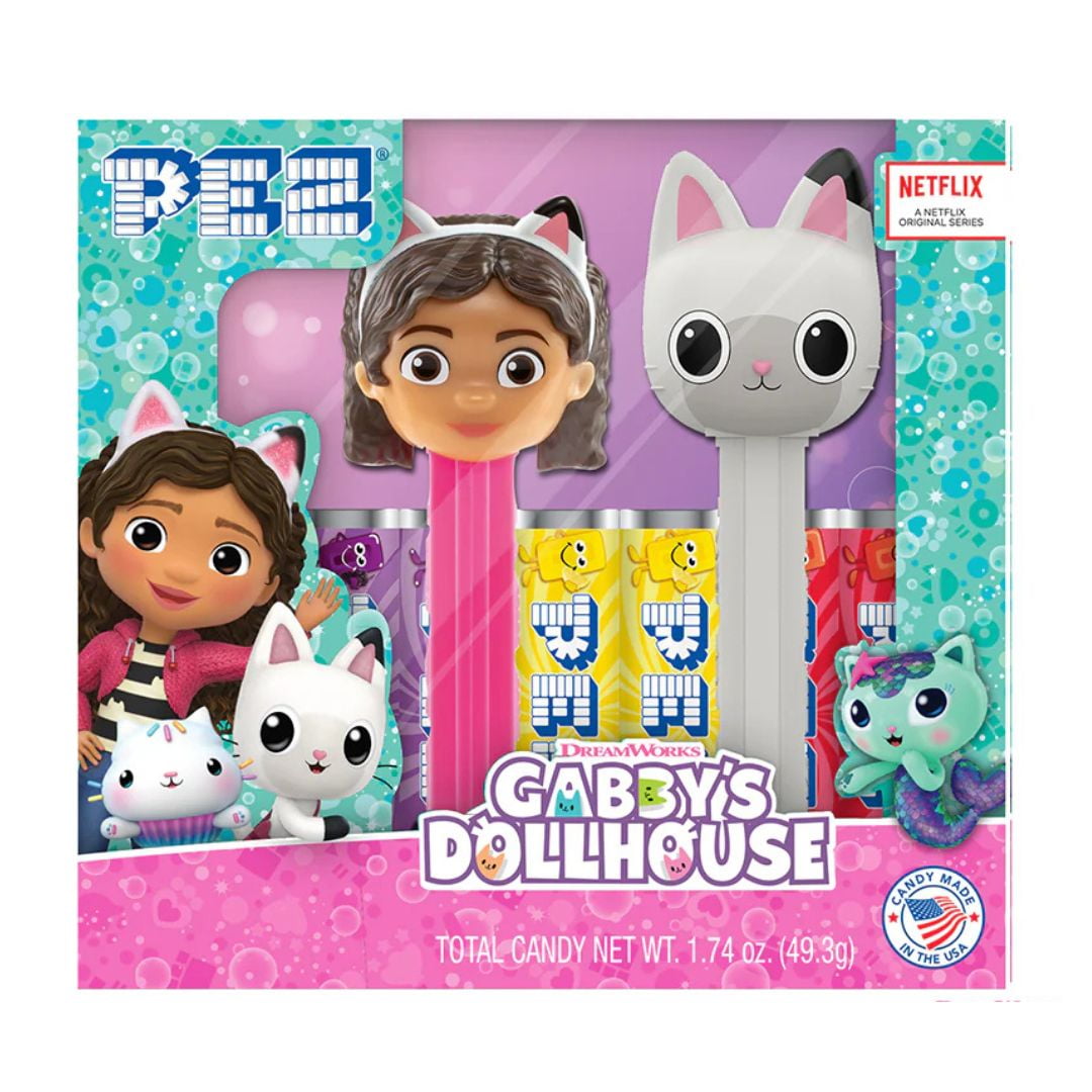 PEZ Candy DreamWorks Gabby's Dollhouse Twin Pack with 2 Candy ...