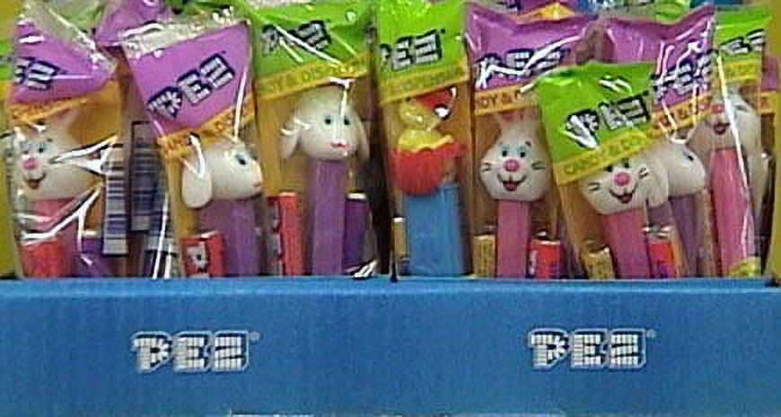 PEZ Candy Easter Assortment, 1 Candy Dispenser Plus 2 Rolls Assorted ...