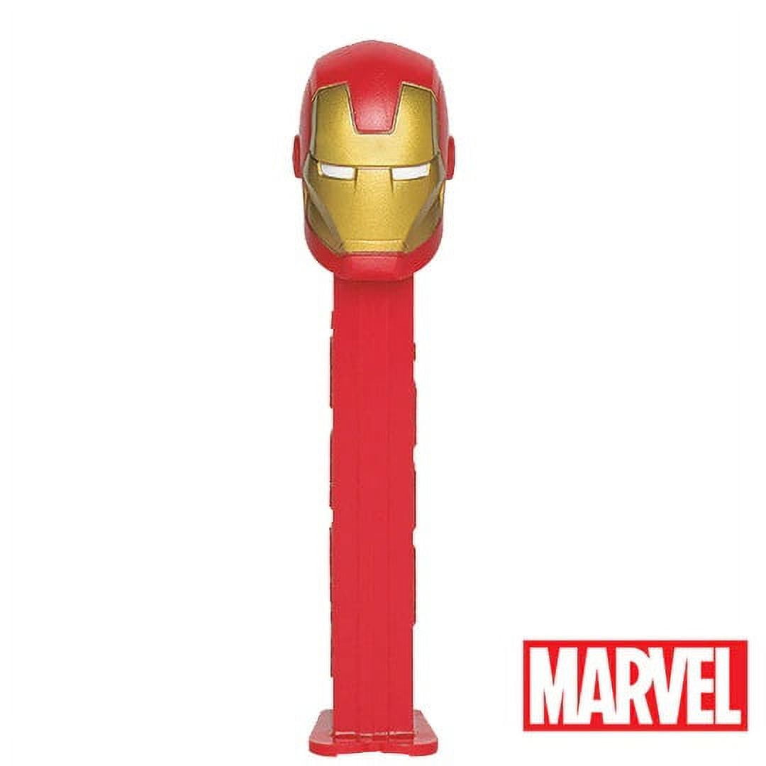 PEZ Candy Marvel Blister Pack Dispensers with 3 Candy Packs - Ironman ...