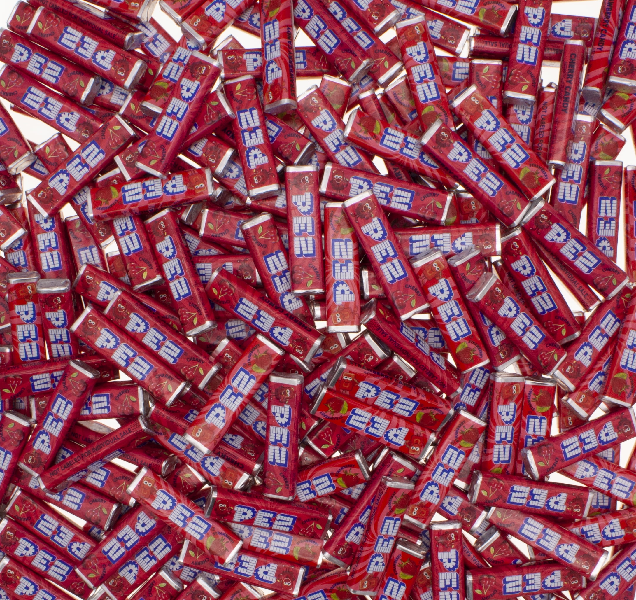 PEZ Candy Refills Cherry Flavored Candy Pack 5 Pounds Bulk Wrapped ...