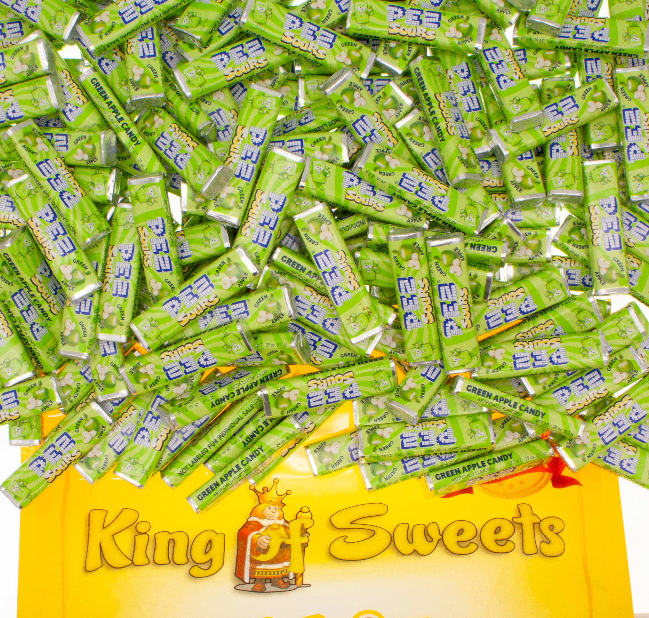 PEZ Candy Refills Sour Apple Flavored Movie Candy Pack 5 Pounds Bulk ...