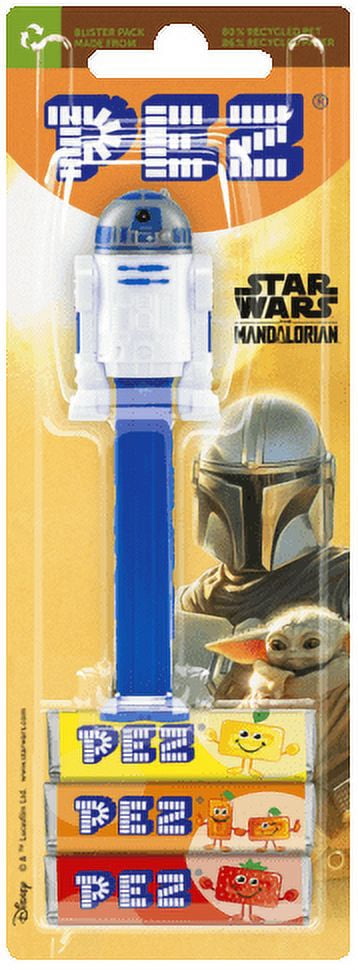 PEZ Dispenser Star Wars R2D2 - White - Walmart.com
