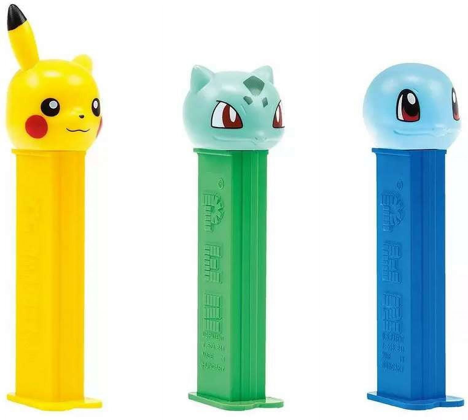 PEZ Pokemon PEZ Candy Dispenser with a 2 Pack Flavored Candy Rolls ...