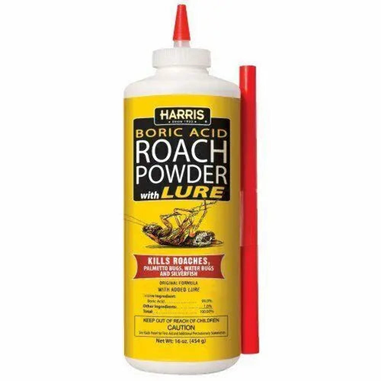 Harris Boric Acid Roach Killer, Indoor Bug & Cockroach Kill Powder with ...
