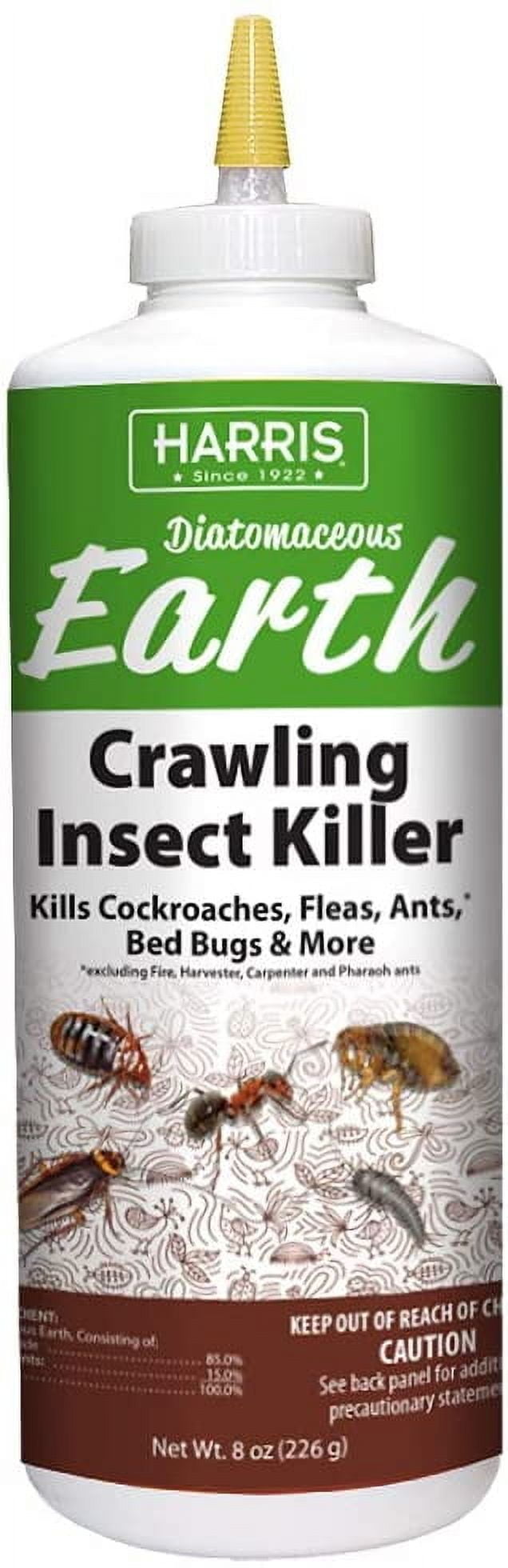 PF Harris Diatomaceous Earth Crawling Insect Killer Powder, 9oz ...
