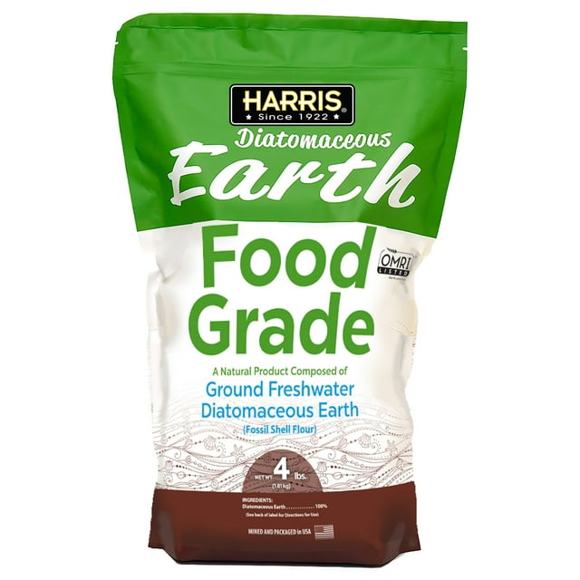 Harris Organic Diatomaceous Earth Powder for Plants & Garden, Safe for ...
