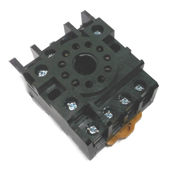 PF113A-E - RELAY SOCKET 11P RND SCREW 10A 250V DIN RAIL/CHMT - Walmart.com