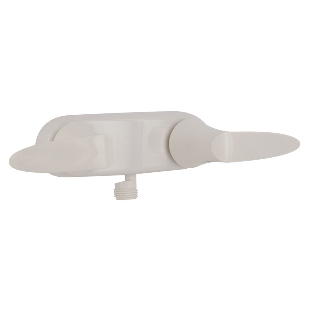 PF223203 Shower Valve 4" D-Spud White 2-Lever Handle - Walmart.com