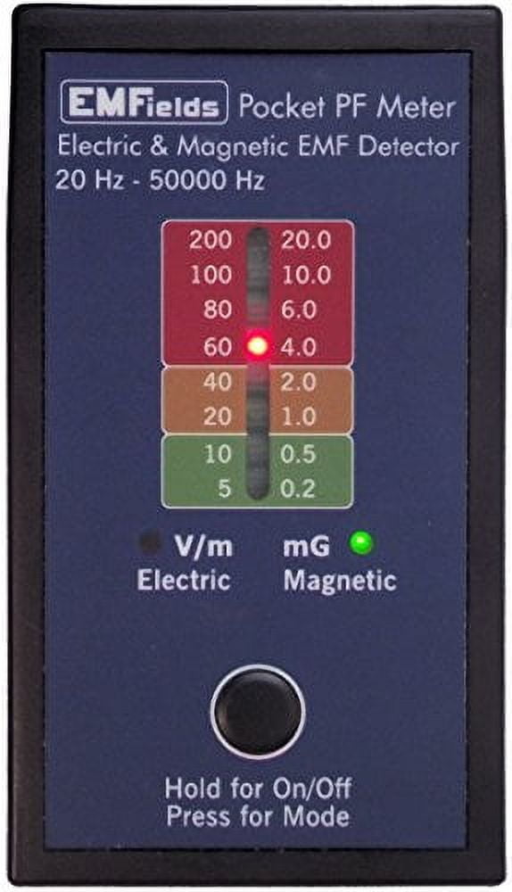 PF5 Pocket Power Frequency Meter (ELF & VLF) for home use: measures ...