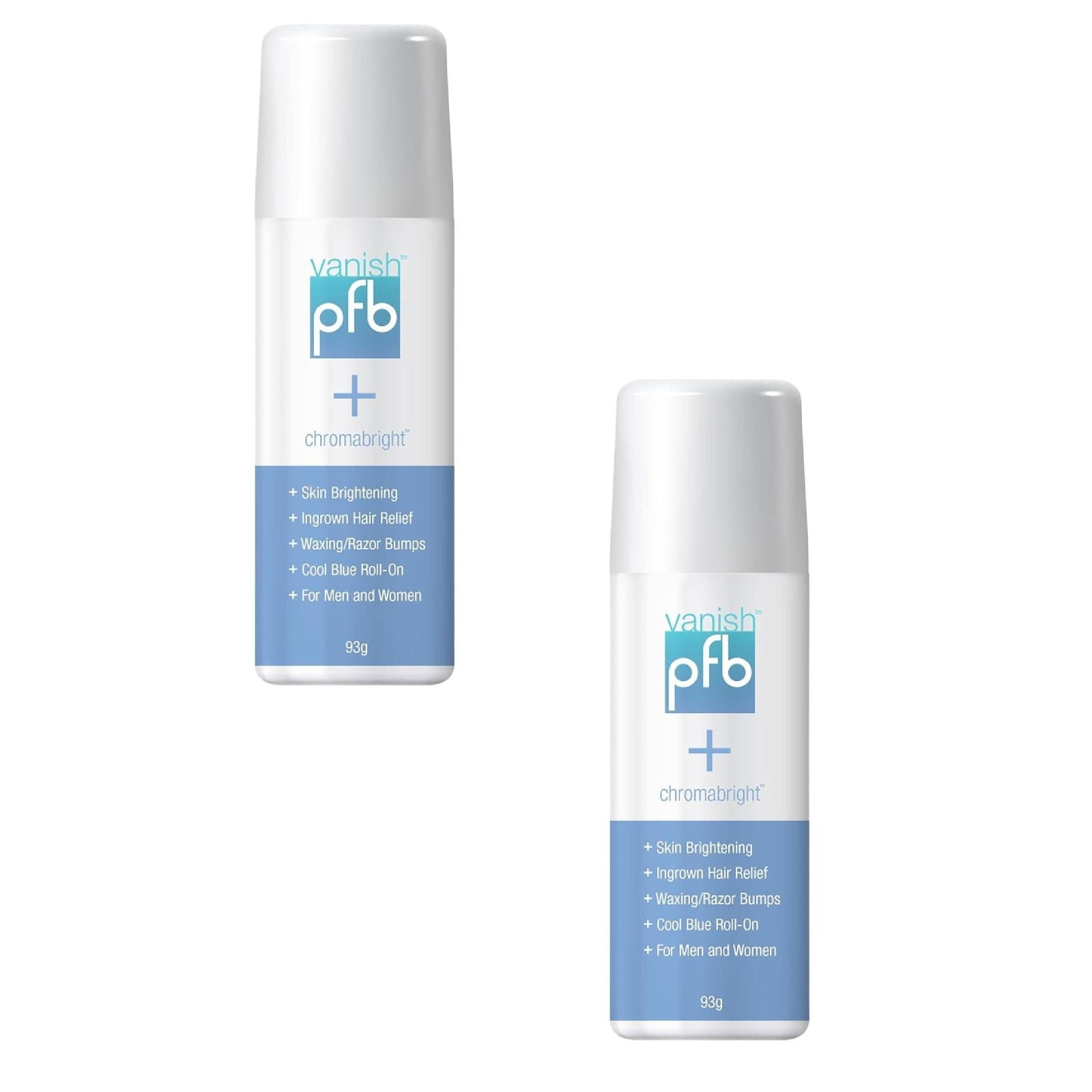 PFB Vanish Pro Formula Rollerball 2 Pack – Razor Bump Stopper With ...