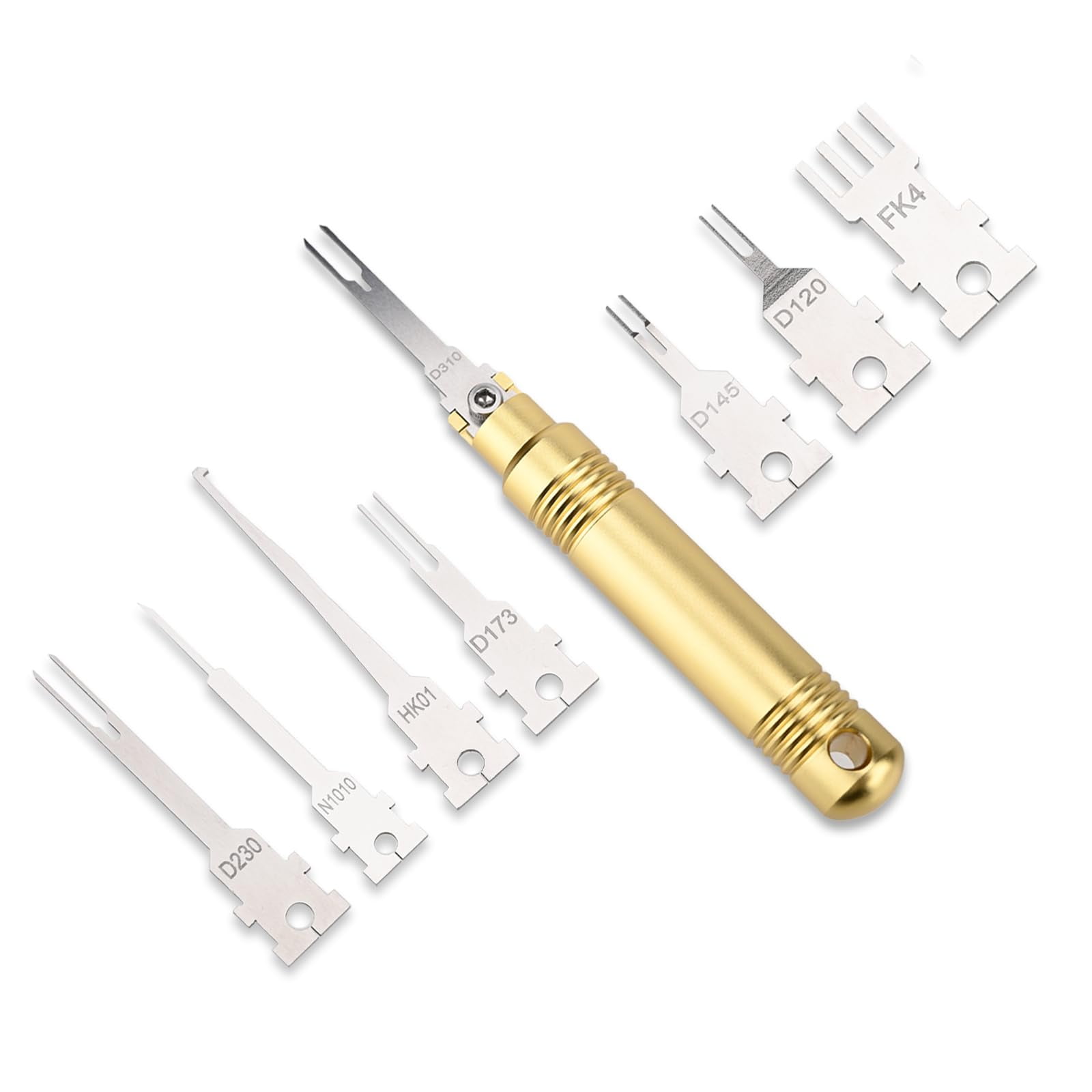 PFCKE Terminal Pin Removal Tool Kit ，Electrical Pin Extractor Tool ...