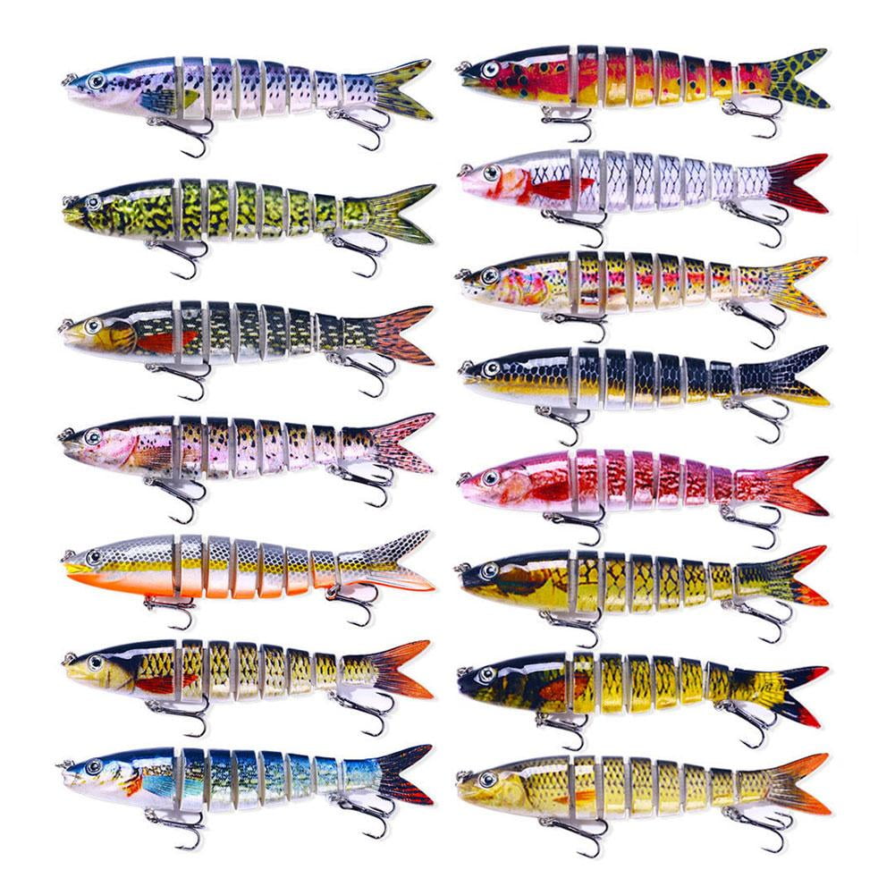 PFDDRW ABS Minnow Swimbait Fishing Lure for Bass - Walmart.com