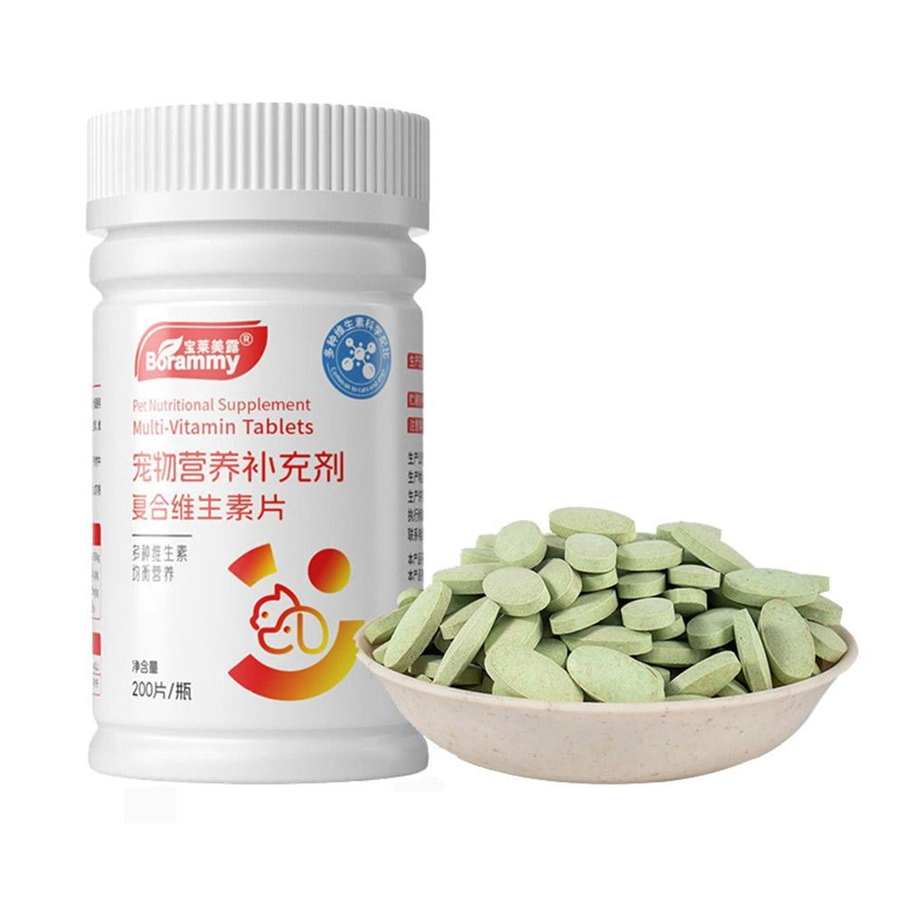 PFDDRW Pet Cat Daily Necessities Daily Multi Trace Elements 180 Tablets ...