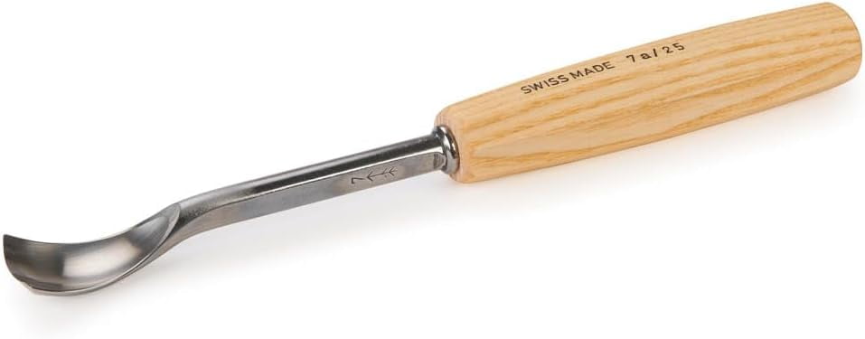 PFEIL "Swiss Made" 25mm #7 Sweep Spoon Gouge - Walmart.com