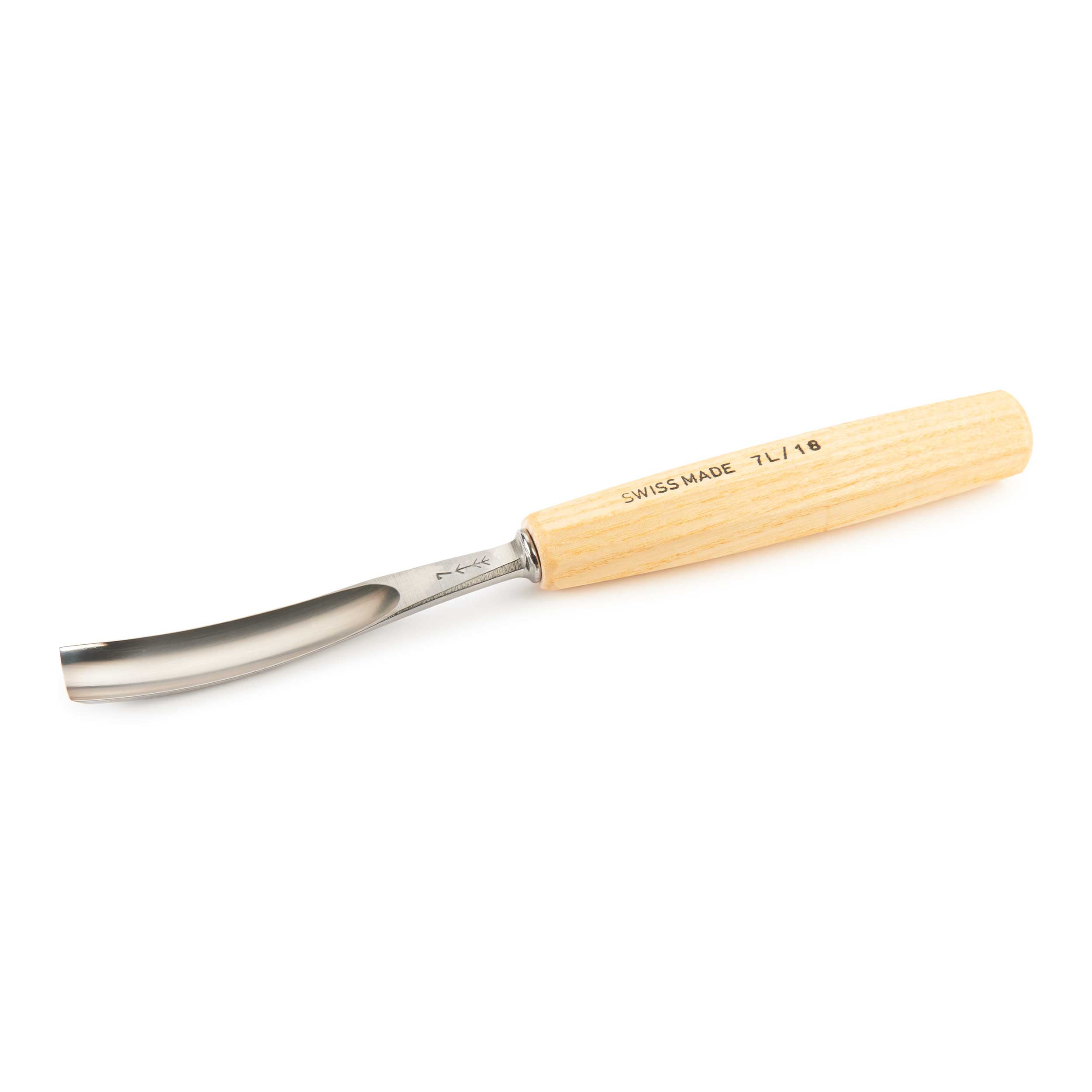 PFEIL "Swiss Made" #7 Sweep Bent Gouge 18mm - Walmart.com