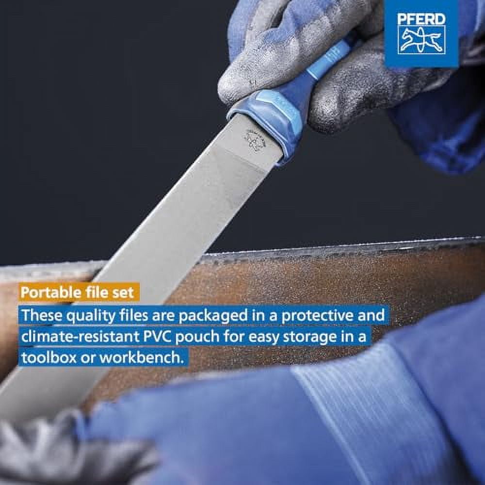 PFERD 16080 5 Pieces 10" 541 WRU Type American Pattern Machinists File ...