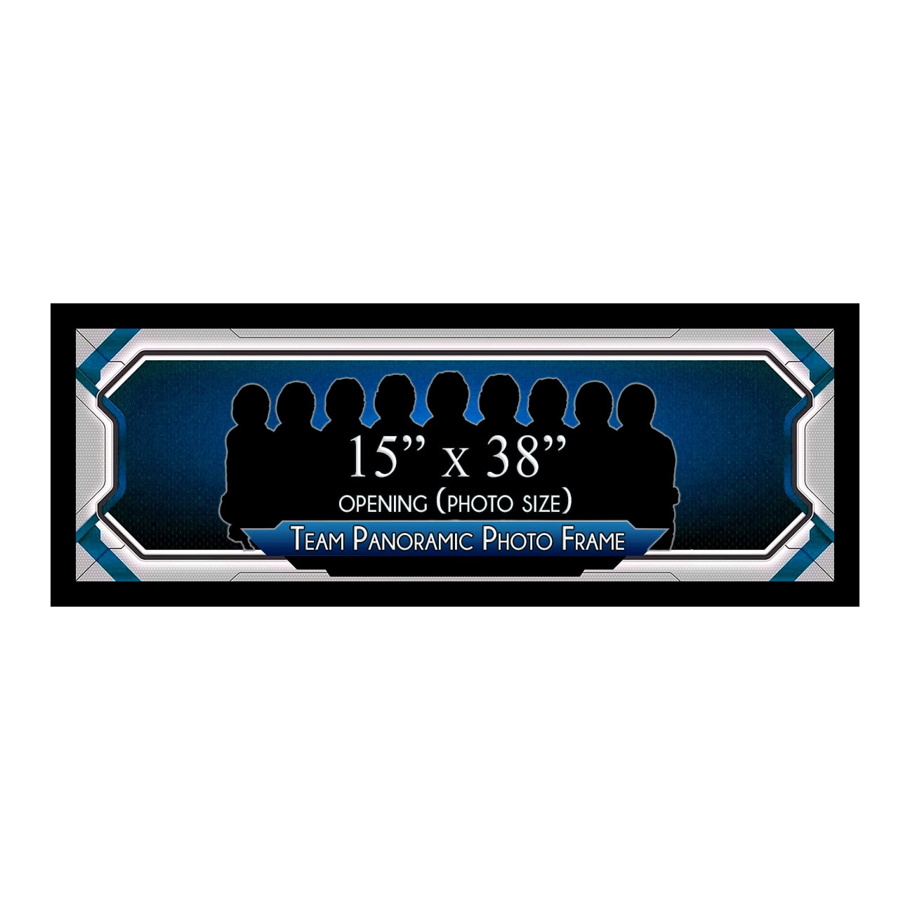 PFF PictureFrameFactoryOutlet - 15x38 Inch - Premium 1.25" Black ...