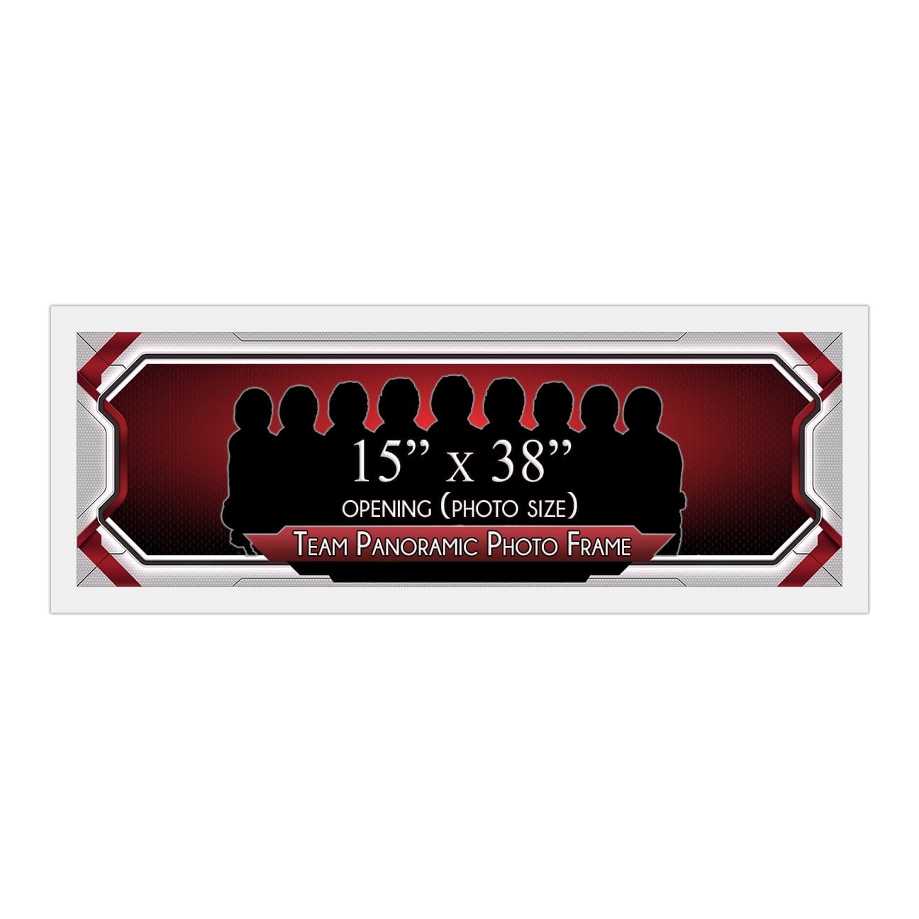 PFF PictureFrameFactoryOutlet - 15x38 Inch - Premium 1.25" White ...