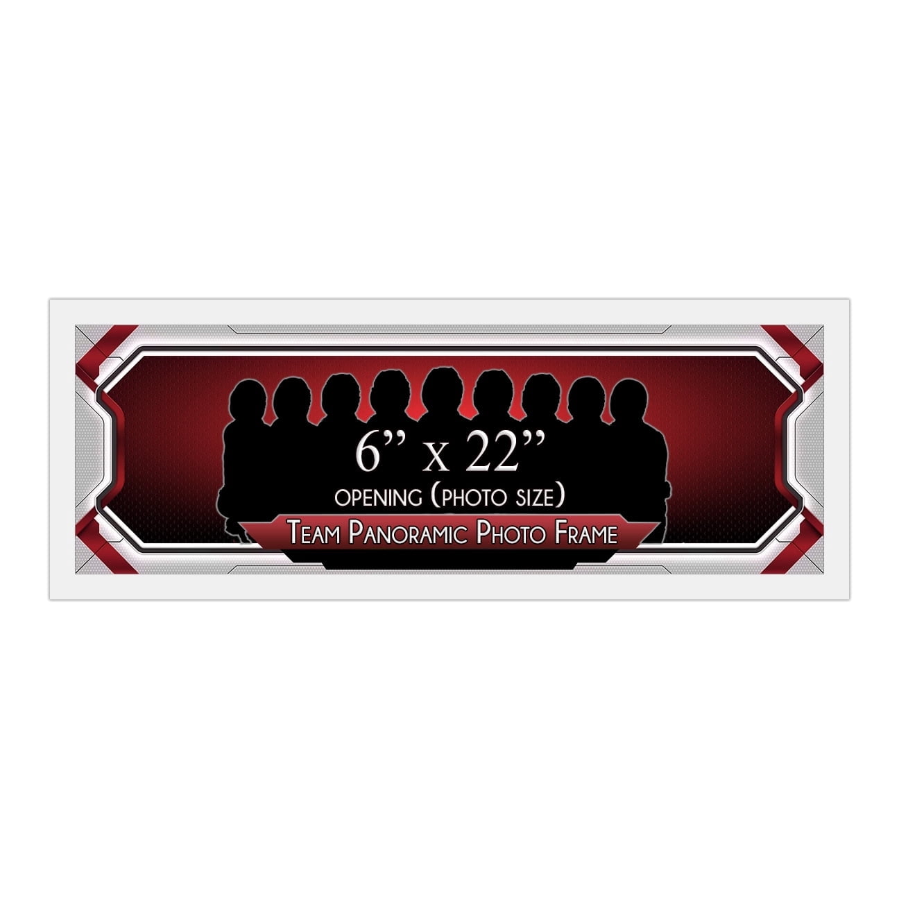 PFF PictureFrameFactoryOutlet - 6x22 Inch - Premium 1.25" White Profile ...