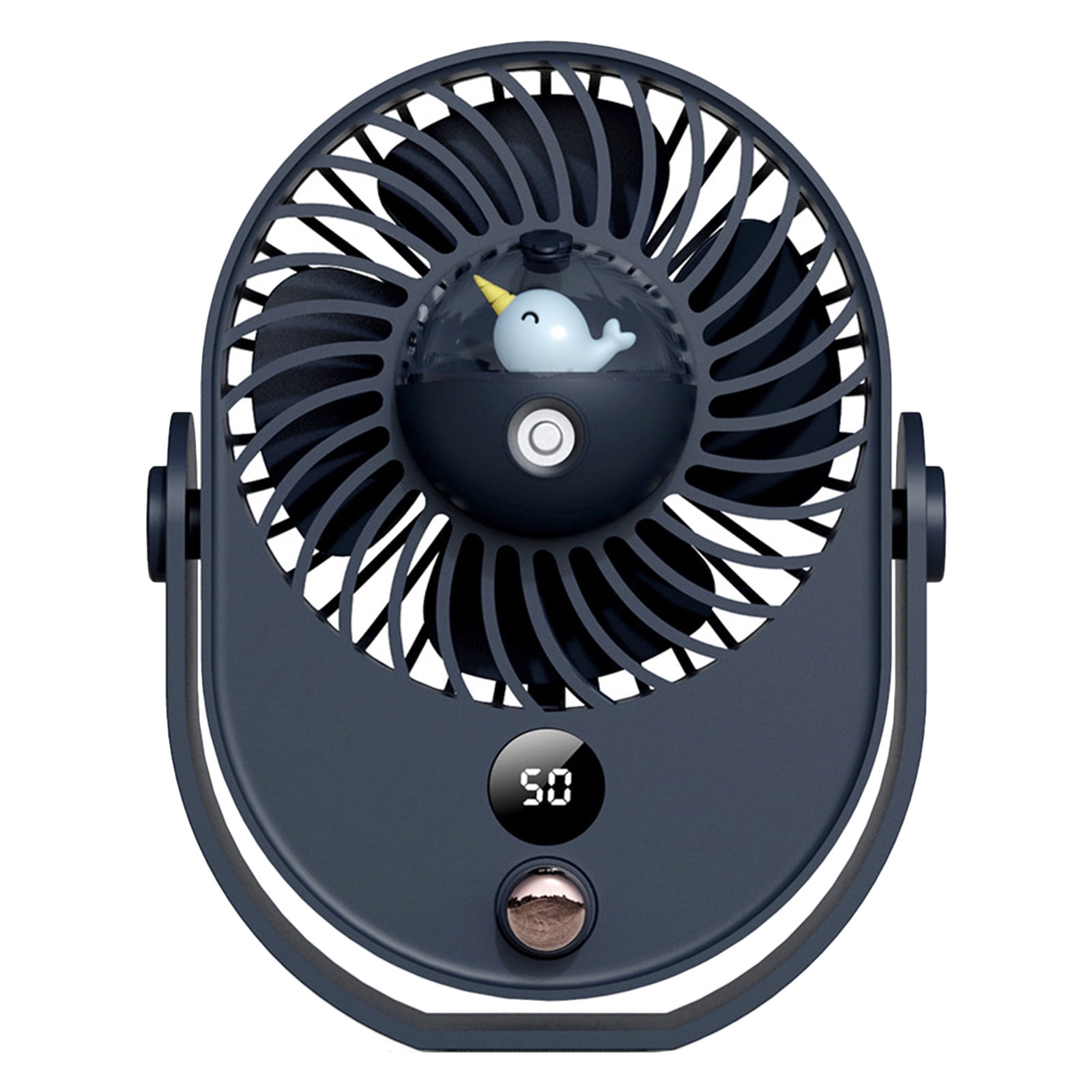 PFFRIZ 1PC Portable Mini Fan 3 Speed Fans USB Rechargeable with Battery ...