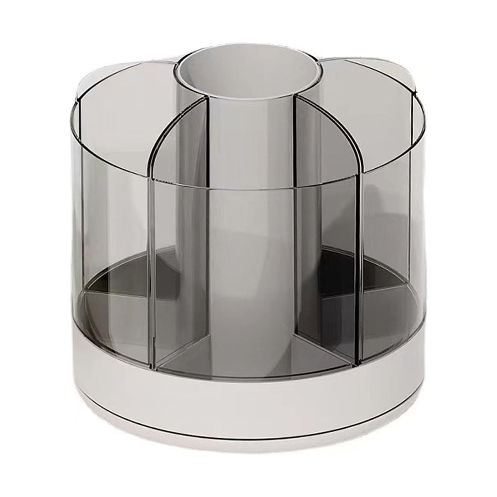 PFFRIZ Pencil Pen Holder,Rotating Clear Makeup Brush Organizer, Desktop ...
