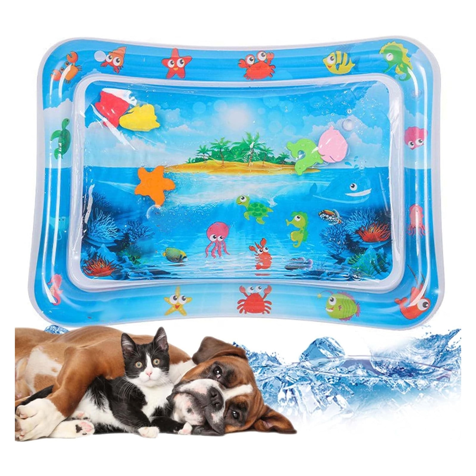PFFRIZ Sensor Water Playmat, 1PC Thickened Water Sensor Play Mat for ...