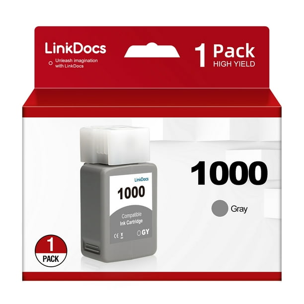 PFI-1000 Gray Ink Cartridges Replacement for Canon PFI1000 PFI 1000 GY ...