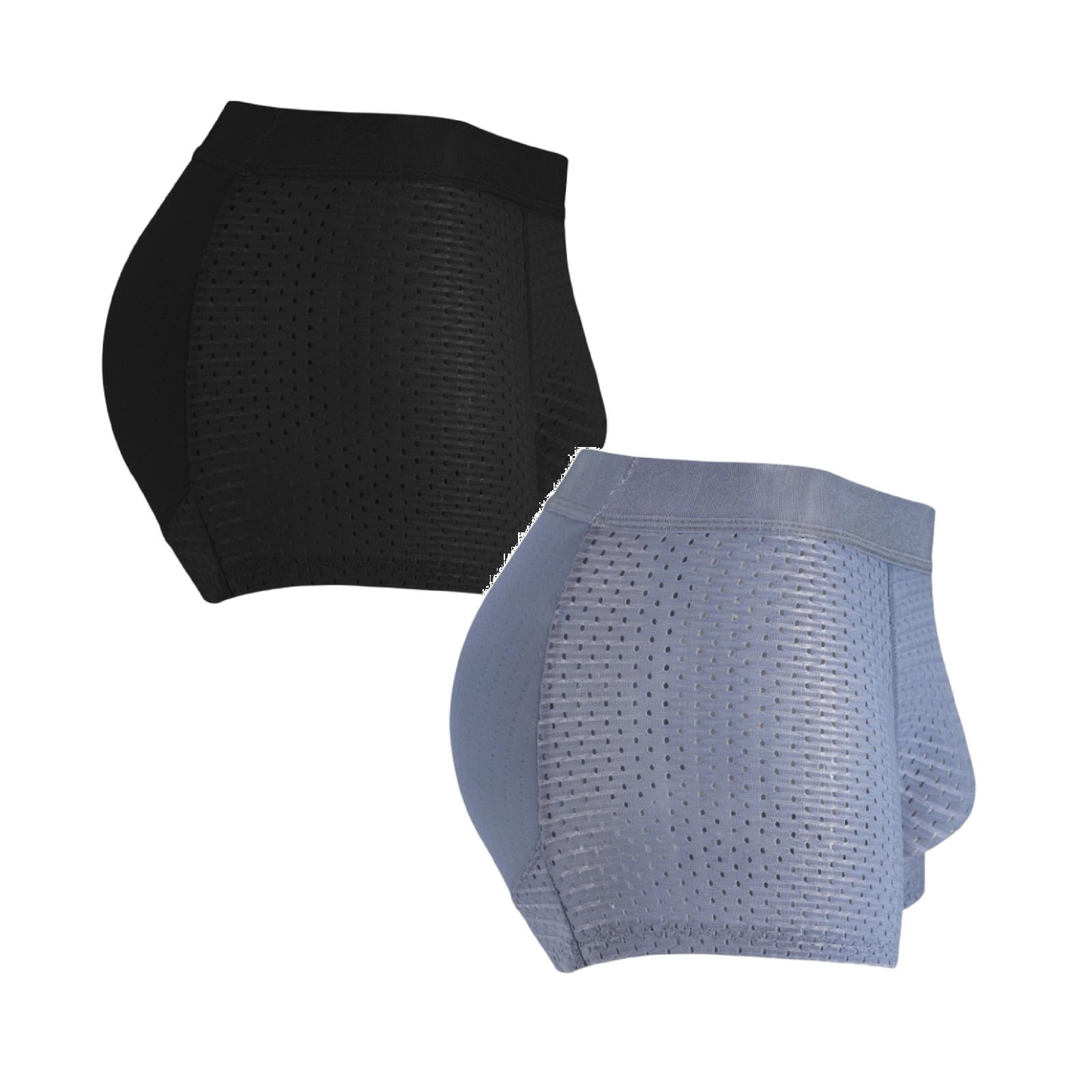 PFWOWB 2Pcs Men's Briefs Underwear Mens Underwear Pad Lifting Underwear ...